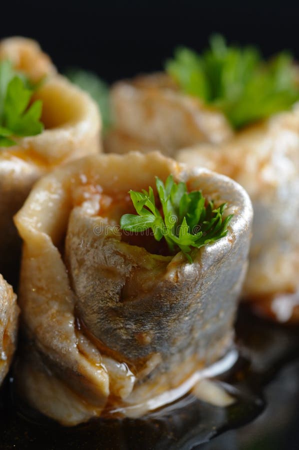 Sill arkivfoto. Bild av kokkonst, marinerad, maträtt - 12306902