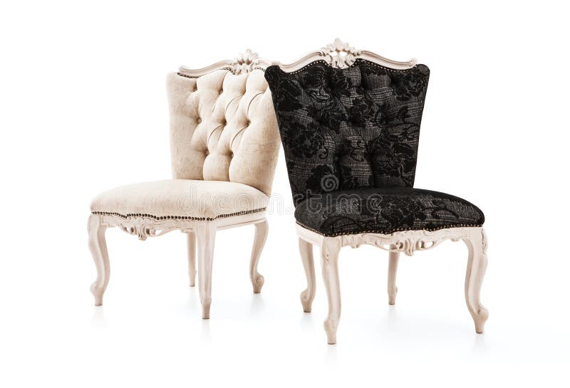 Silla Lujosa De La Vendimia Foto de archivo - Imagen de elegancia ...