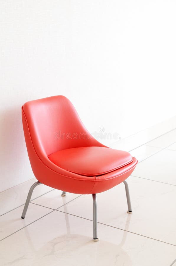Silla roja imagen de archivo. Imagen de resto, sitio - 27354161