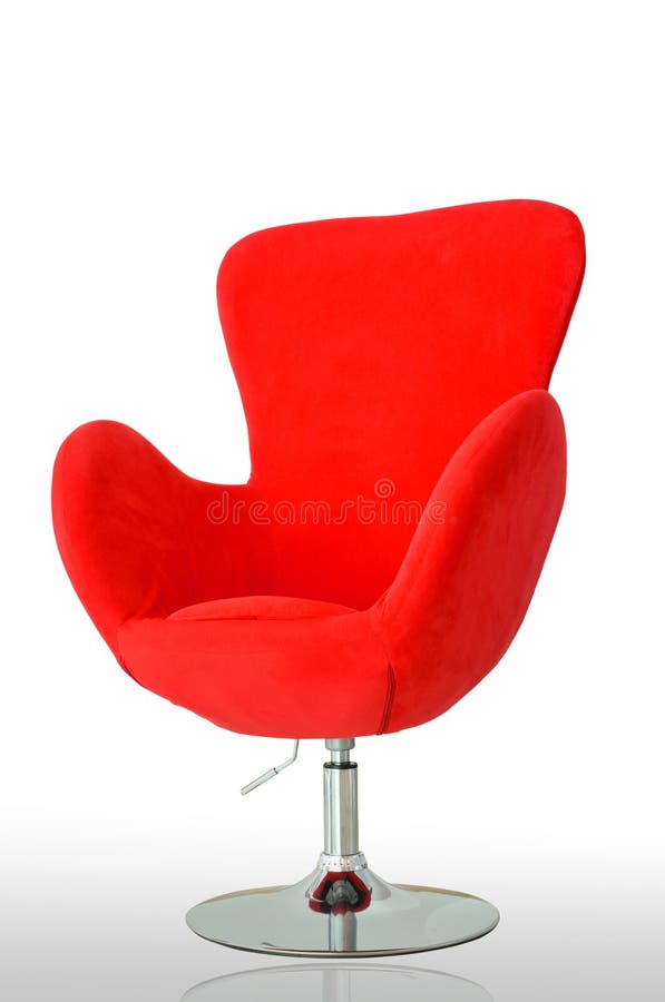 Silla roja moderna foto de archivo. Imagen de lifestyle - 30686862