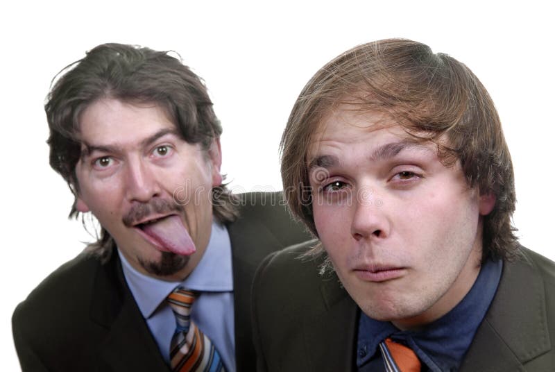 Silly stock image. Image of modern, isolated, colleague - 4105099