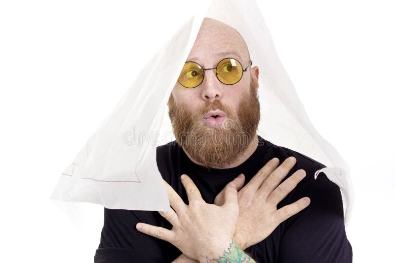 Silly Bald Man with Red Beard and Crossed Eyes Stock Photo - Image of ... Silly Bald Man with Red Beard and Crossed Eyes Stock Photo - Image of ...