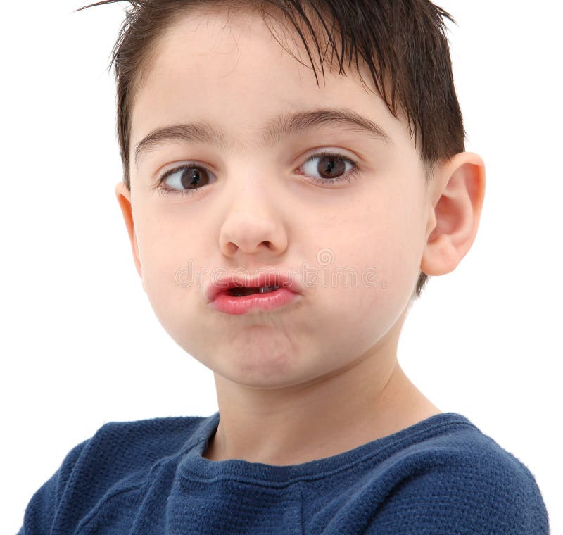 Silly Face stock image. Image of pucker, closeup, expression - 8191117