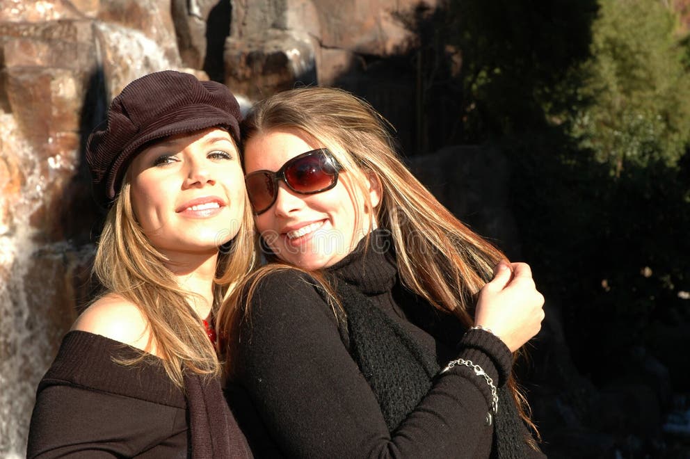 Silly Friends. stock photo. Image of blond, diversity - 1617968