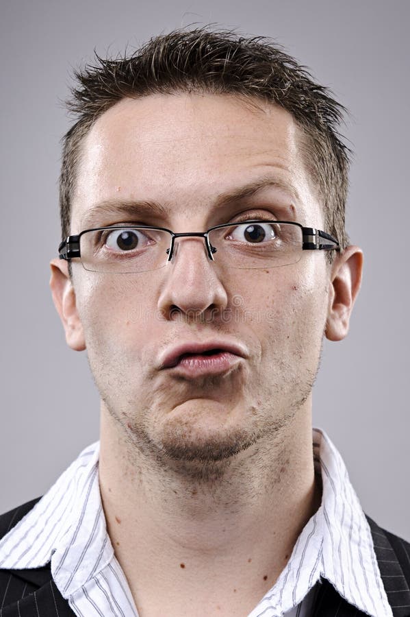 Silly funny face stock image. Image of hilarious, isolated - 16573045