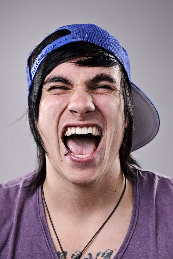 Silly funny face stock image. Image of complexion, detail - 16573073