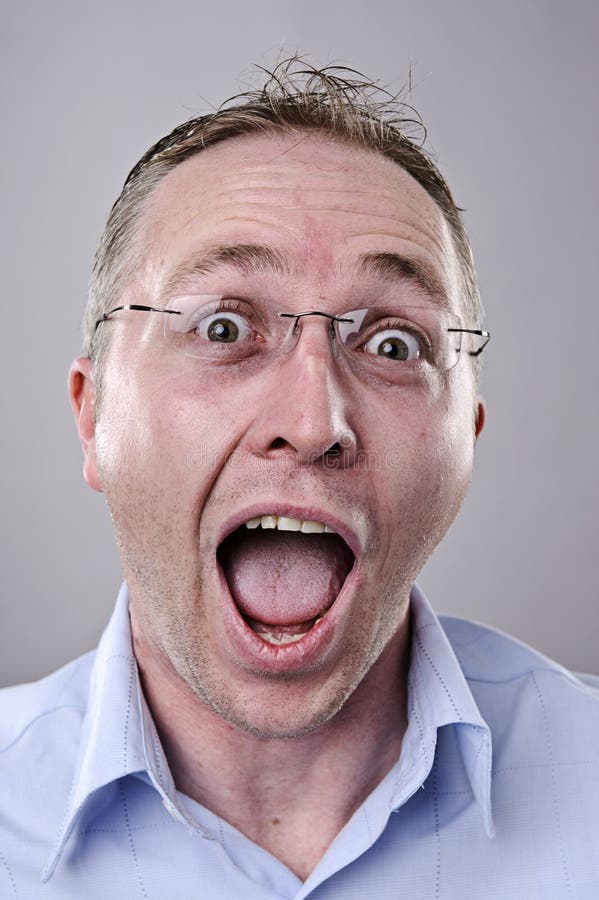 Silly funny face stock image. Image of person, pose, complexion - 16575125