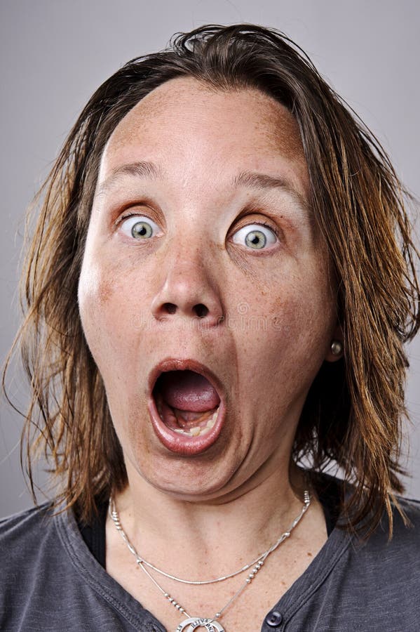 Surprise face stock image. Image of beautiful, isolated - 22775435
