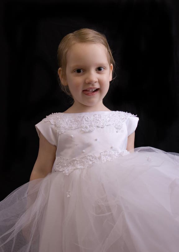 Silly girl stock photo. Image of attire, preschooler, female - 643262