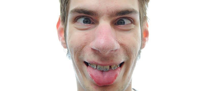 Silly Goof Off Clown Jokester Stock Photo - Image of isolated, cutout ...