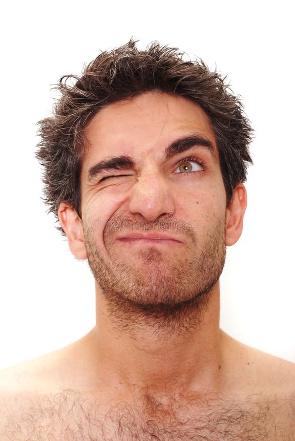 Silly man stock image. Image of facial, silly, funny, emotion - 6626161