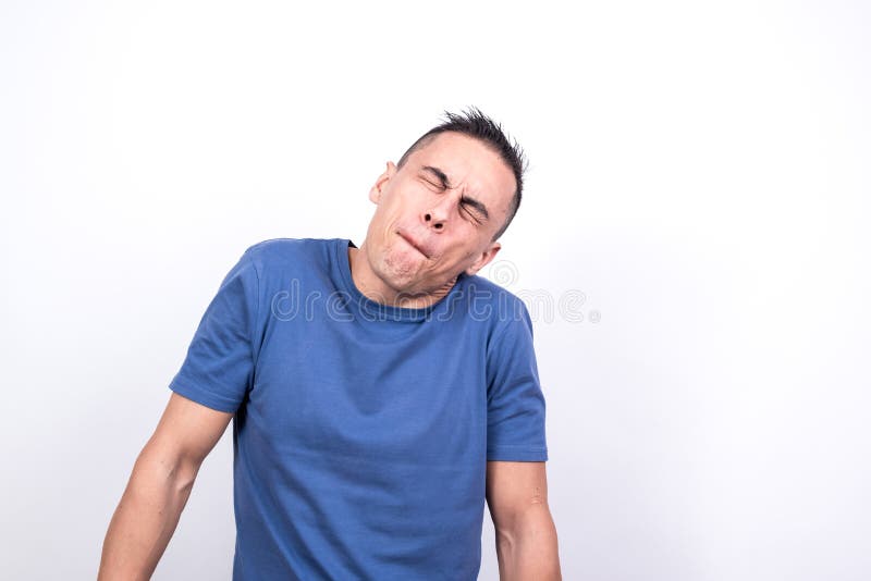 Silly man stock photo. Image of middle, caucasian, single - 178686286