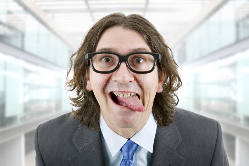 Silly man stock photo. Image of professional, standing - 43176710