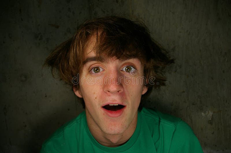 Silly teen stock photo. Image of hair, nose, fingers, happy - 723720