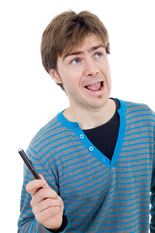 Silly stock image. Image of adult, face, human, happy - 33964361