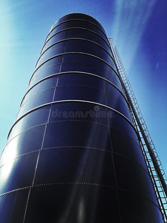 Silo stock photo. Image of farm, water, tower, silo, rural - 69304808