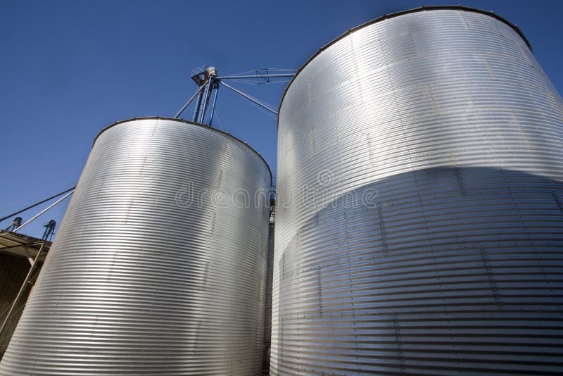 Silo de texture image stock. Image du ferme, alimentation - 4944295