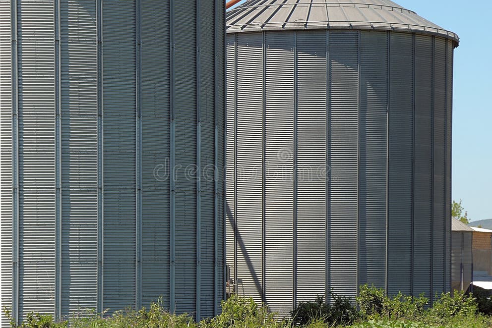Silo de texture photo stock. Image du marchandises, maïs - 19467166