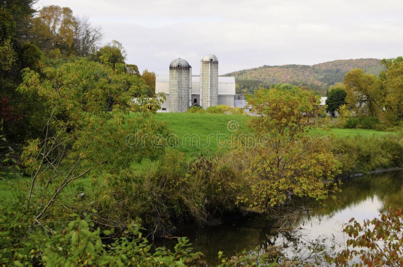 Silo with feed stock photo. Image of barn, grow, countryside - 46789396