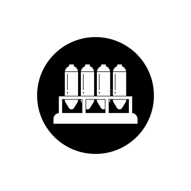 Silo icon vector design stock vector. Illustration of silo - 326020703