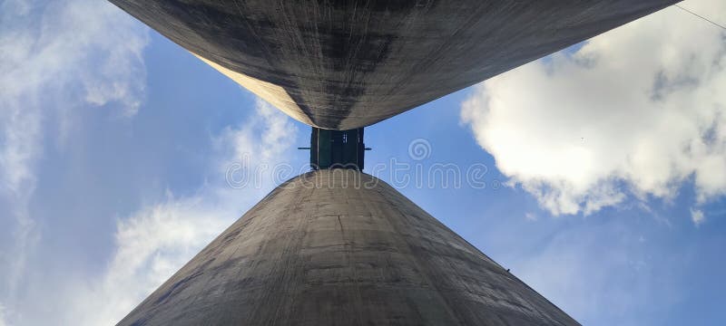 Silo low angle stock image. Image of landmark, wind - 267520091
