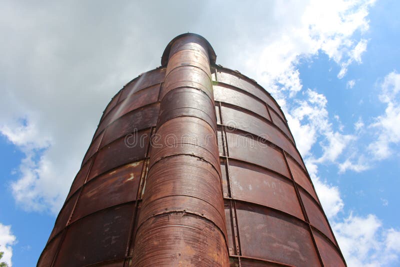 Silo to the clouds stock image. Image of clouds, farming - 57199935
