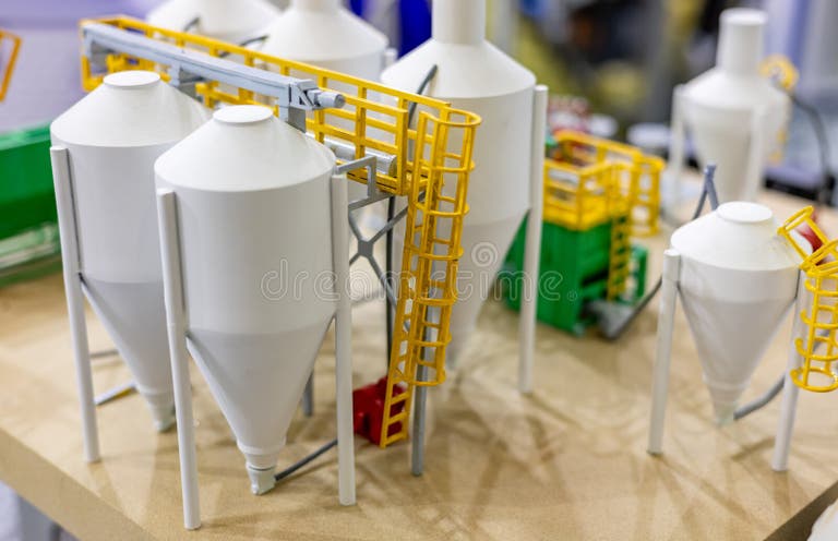 Silos and Bunkers for Bulk Materials. Bunkers for Storing and Loading ...