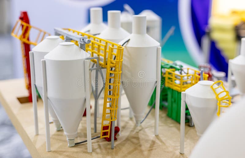 Silos and Bunkers for Bulk Materials. Bunkers for Storing and Loading ...