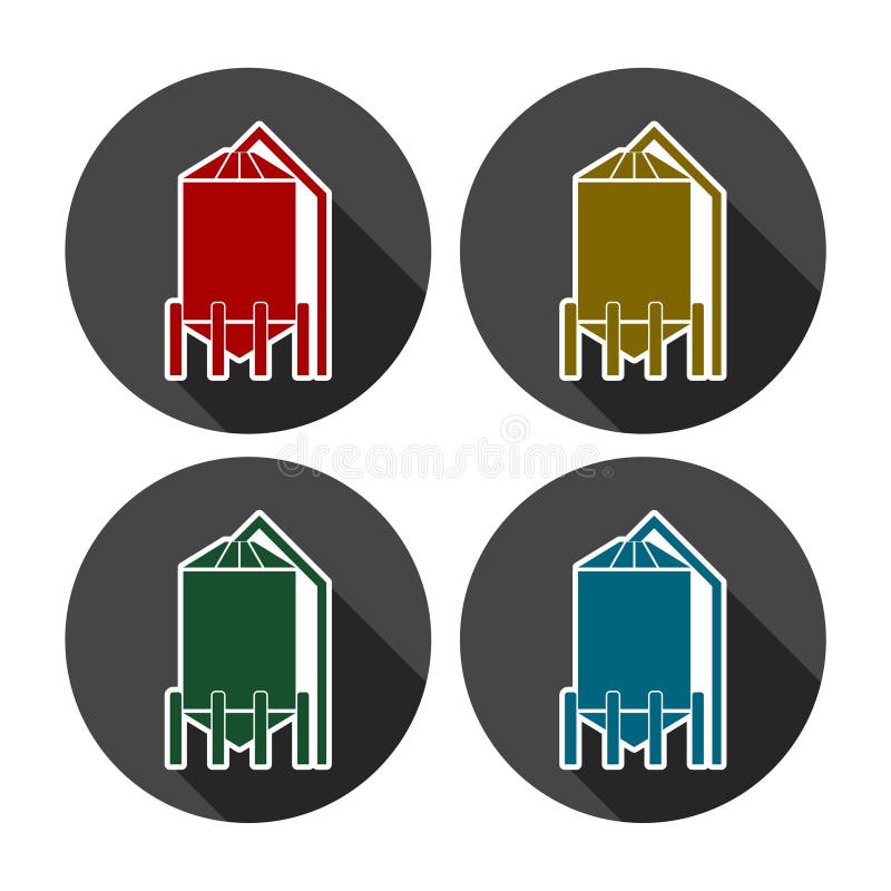 Silos Icon Stock Illustrations – 368 Silos Icon Stock Illustrations ...