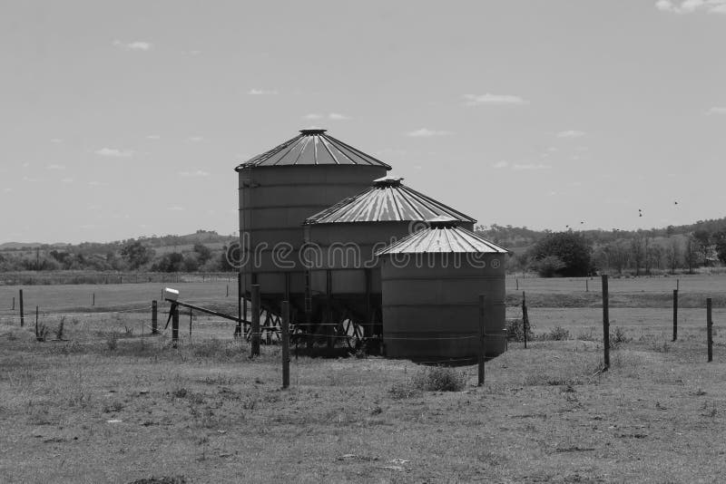 3 Silos stock photo. Image of farmer, grain, rural, arid - 37475242