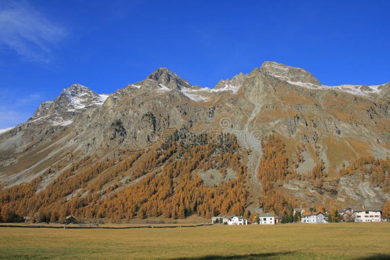 Sils-Maria Im Engadin. Nietzsche S Places Stock Image - Image of strong ...