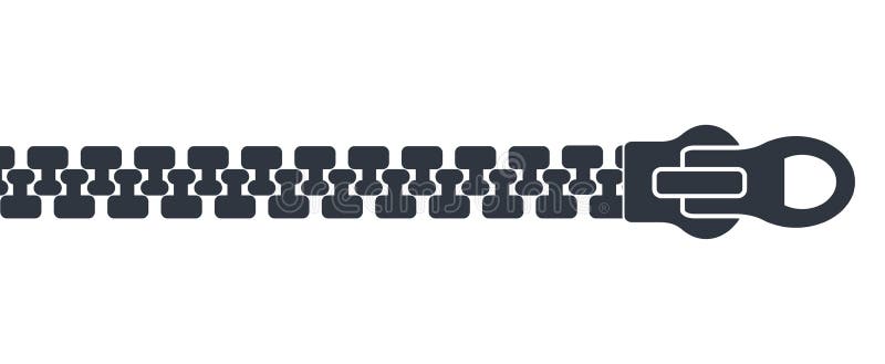 Silueta De Cierre Icono De Cierre Ilustración Del Vector Stock de ...