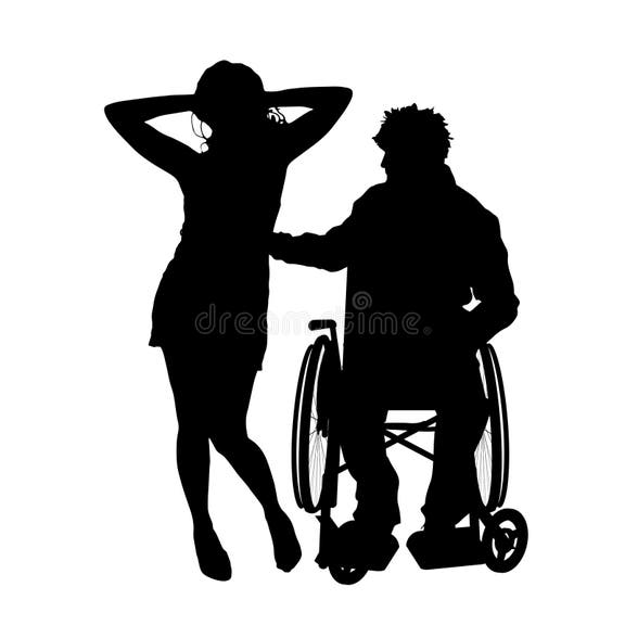 Siluetas Del Vector De Pares Ilustración del Vector - Ilustración de ...