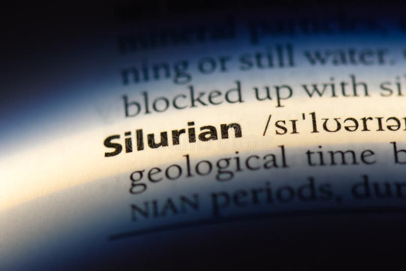 Silurian stock image. Image of isolated, dictionary - 126619369