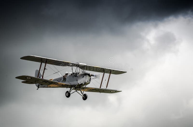 Silver Aeroplane editorial stock photo. Image of aerial - 48409438