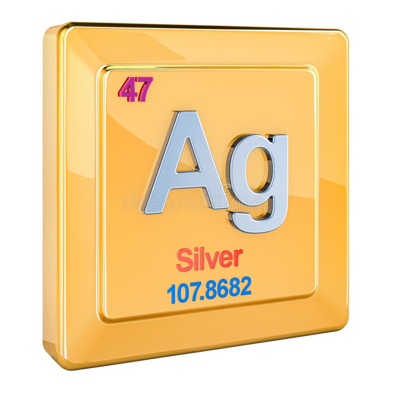 Periodic Table Element Silver Icon Stock Illustrations – 635 Periodic ...