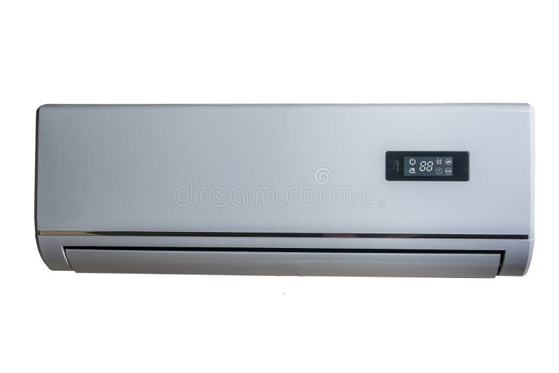 Air Conditioner, Front View Stock Photo - Image of blow, summer: 42308148