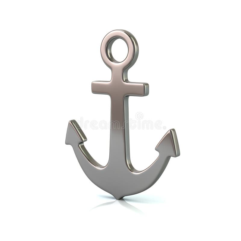 Silver Anchor Stock Illustrations – 741 Silver Anchor Stock ...