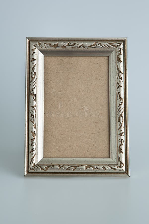 Silver antique frame stock photo. Image of oldfashioned - 30323624