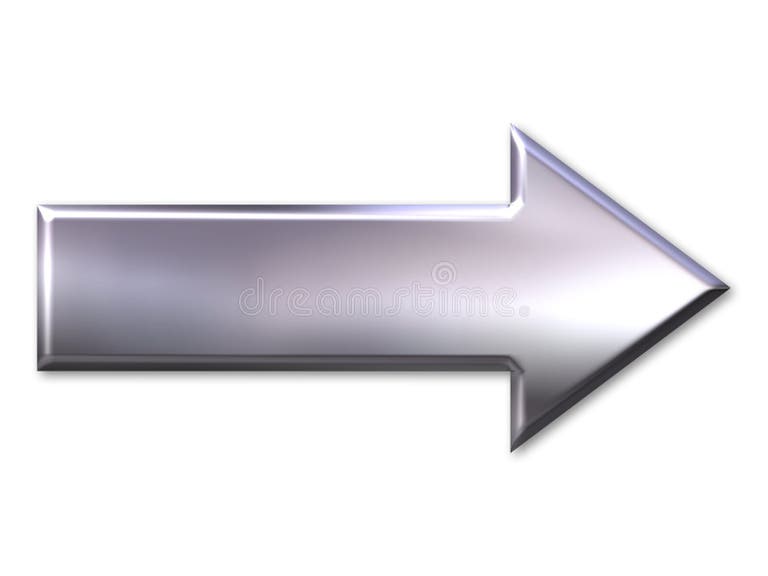 Silver arrow stock illustration. Illustration of lines - 1316167