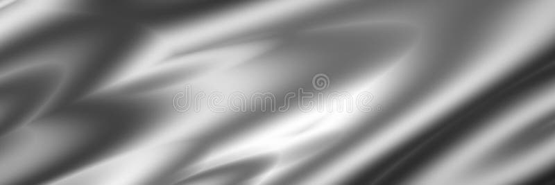Silver Art Metallic Widescreen Website Template Stock Illustration ...