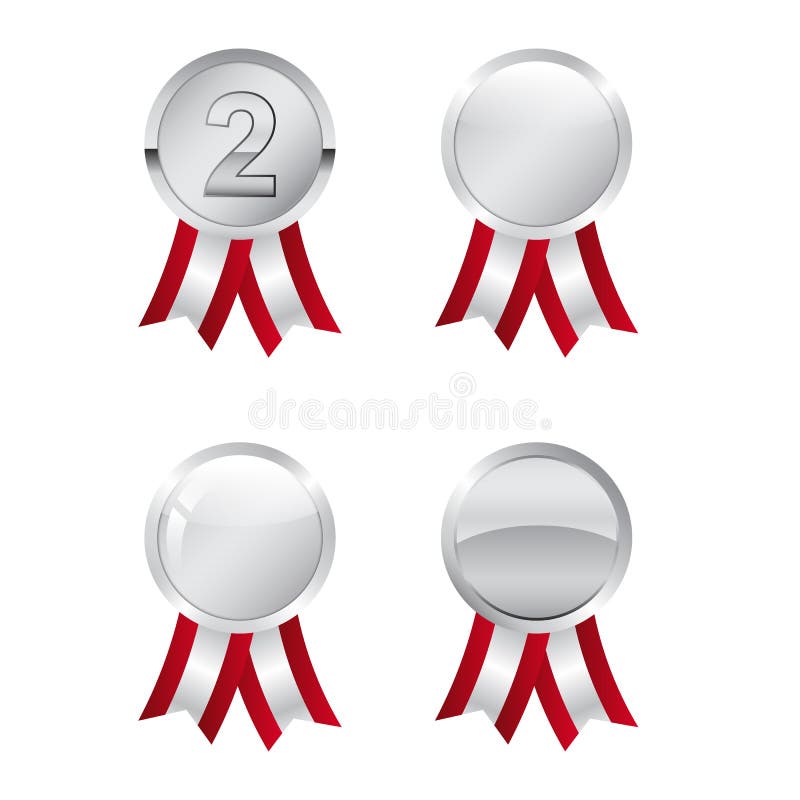 Winner 123 Gold Silver and Bronze Badge Stock Vector - Illustration of ...