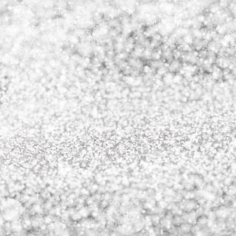Silver Glitter Background Texture White Sparkling Shiny Wrapping Paper ...