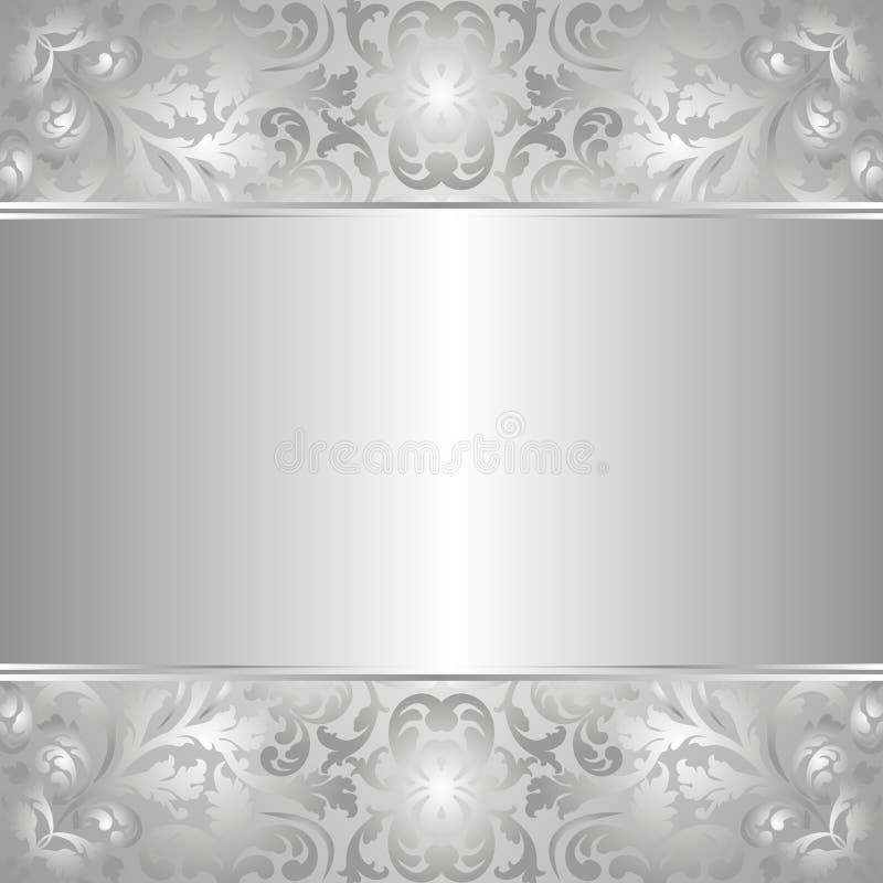 Silver background stock vector. Illustration of silver - 46656849