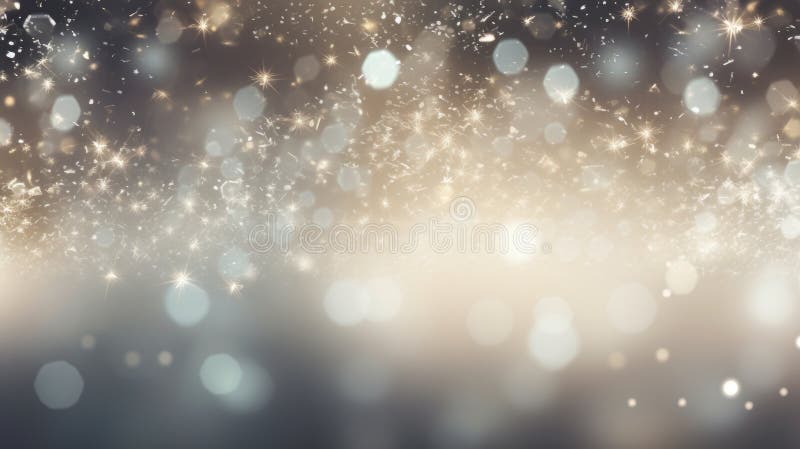 Silver Background with Shining Flashes, Abstract Illustration Stock ...