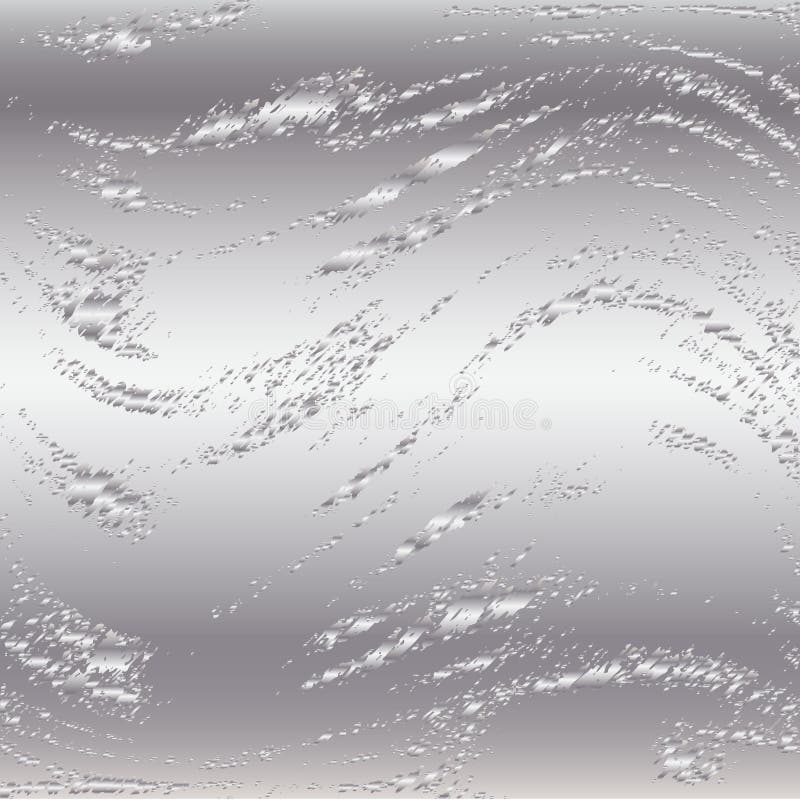 Silver Background with Silver Waves Stock Illustration - Illustration ...