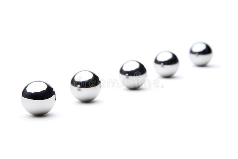 Silver Balls stock photo. Image of ball, sphere, stainless - 1616678