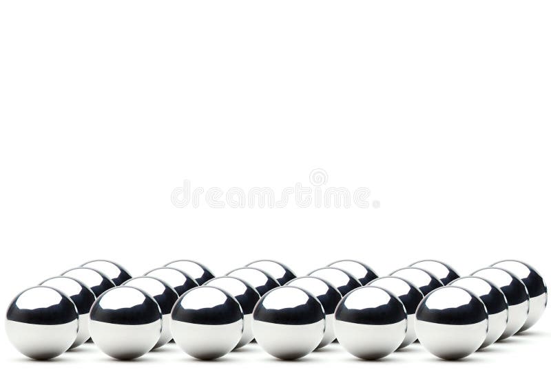 Silver Balls stock photo. Image of ball, sphere, stainless - 1616678