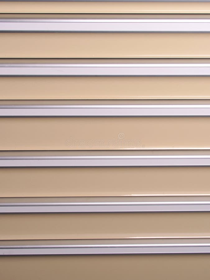 Silver and Beige Slat Background Parallel Horizontal Stock Photo ...