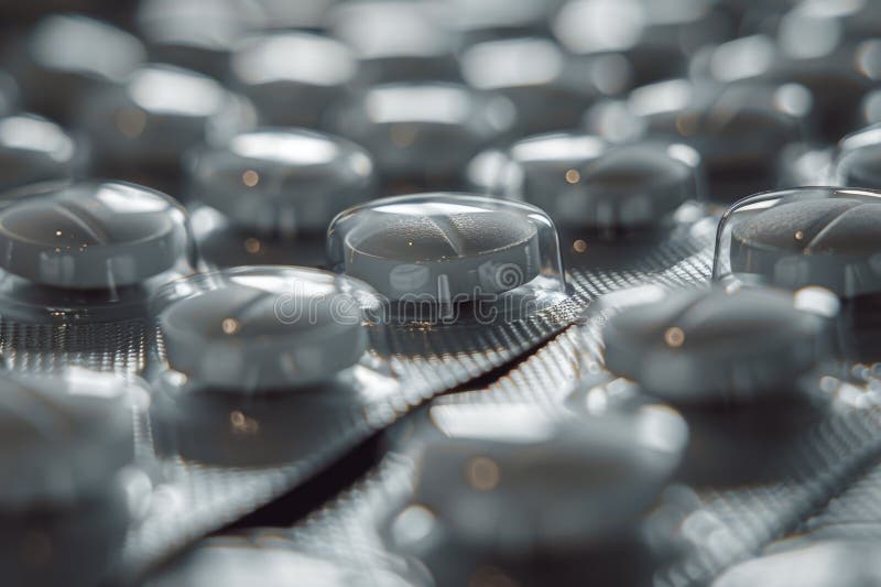 Blister Packs Pills Collection. Ai Generated Stock Photo - Image of ...